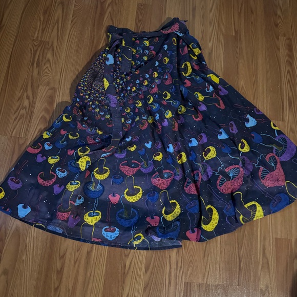Sunshine Joy | Skirts | Sunshine Joy Trippy Mushroom Patterned Womens ...